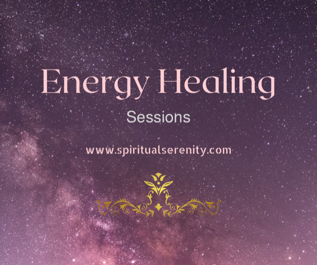 Energy Healing Session - Distant Healing - Spiritual Serenity Spiritual ...