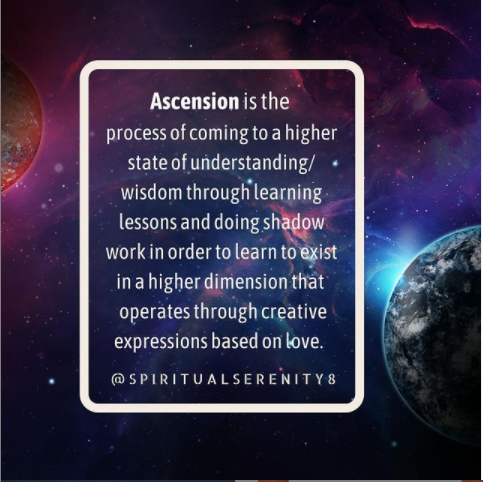 Process of Ascension - Spiritual Serenity - Instagram Posts